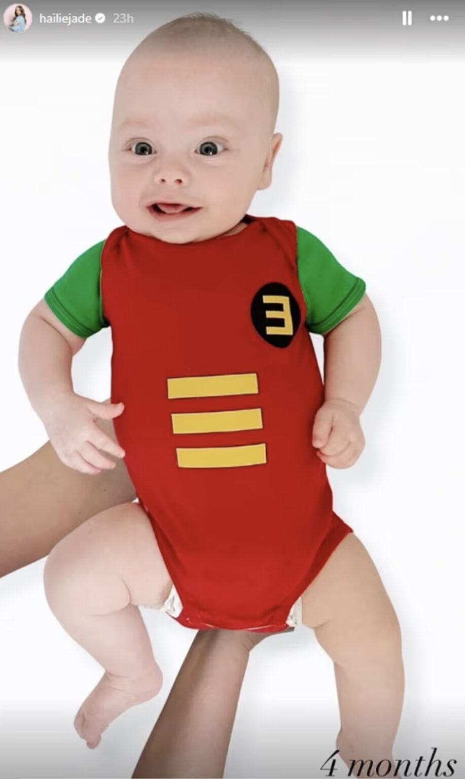 Eminem’s Daughter Hailie Jade Dresses 4-Month-Old Son In One Of The ...