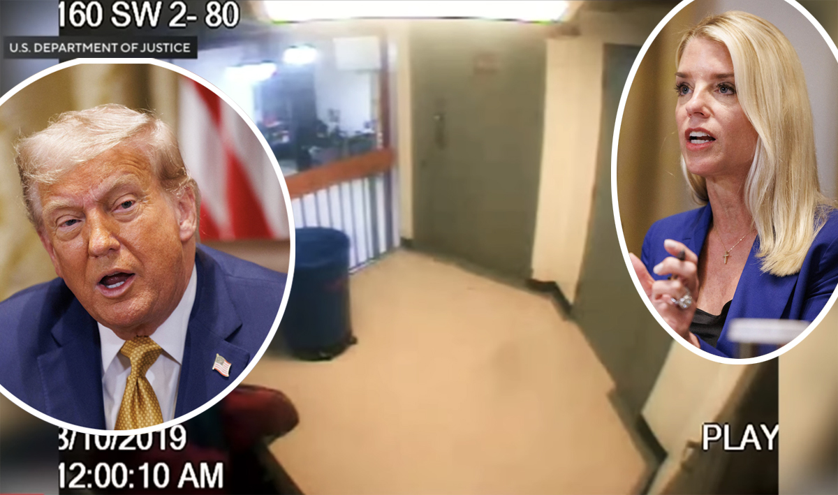 Epstein Video Released By Trump Admin Missing Nearly 3 MINUTES! - Perez ...