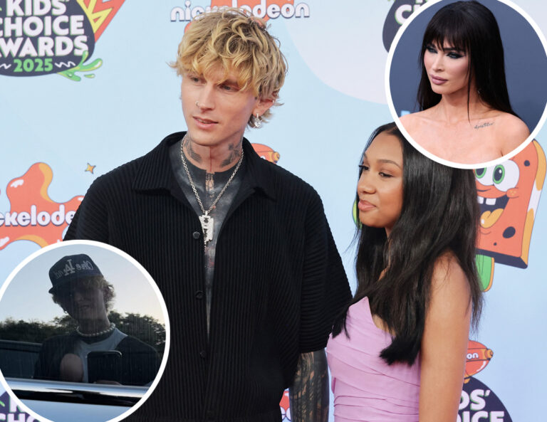 MGK Reveals HE Chose Unique Megan Fox Baby Name - And It's SO Much ...