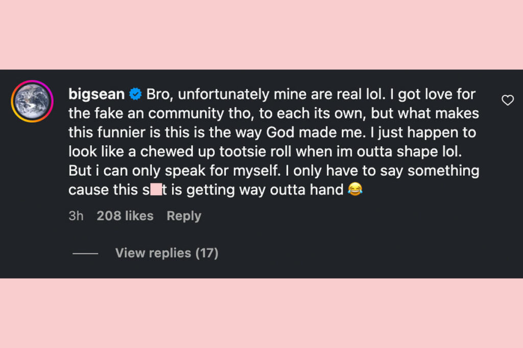 Big Sean Accused Of Getting FAKE ABS! He Says… - Perez Hilton