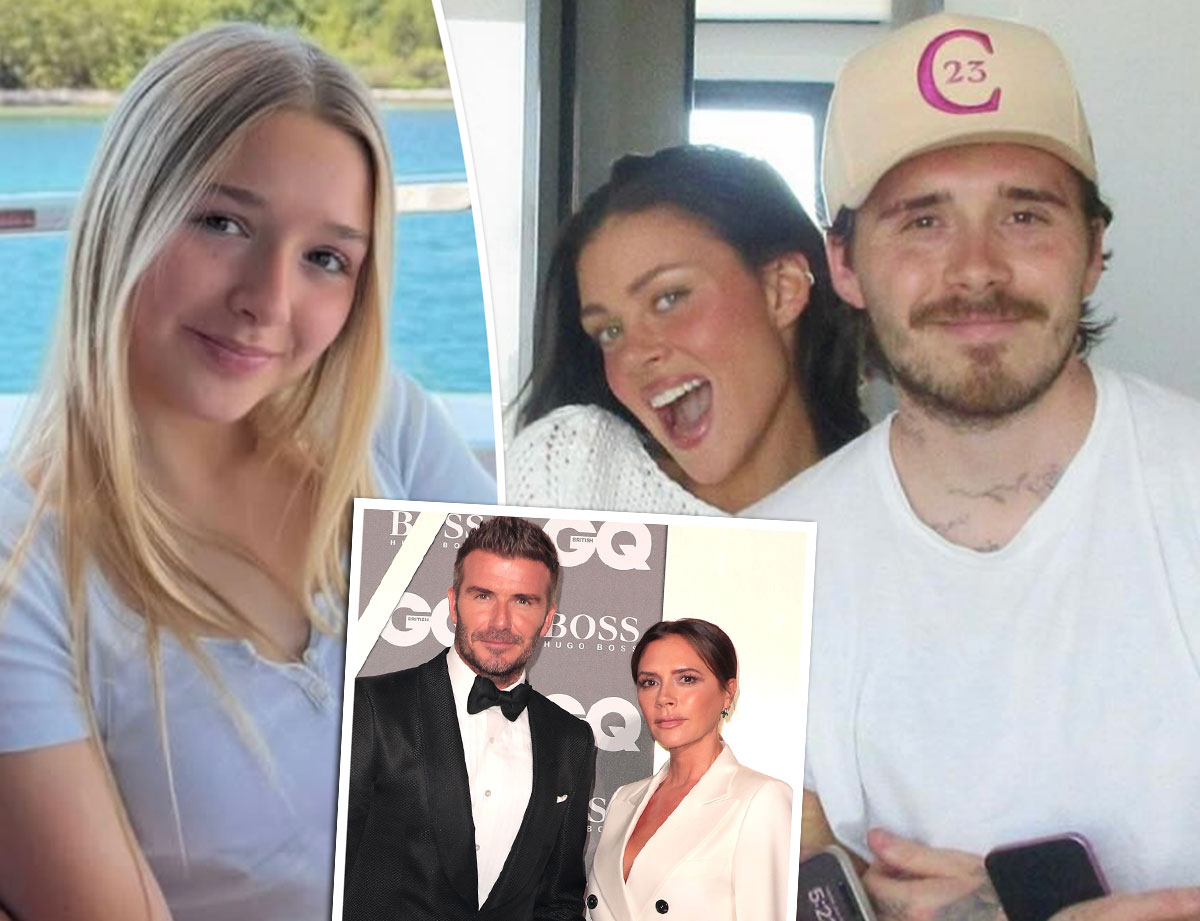 Brooklyn Beckham Pushes Family Feud Aside For His Sister! LOOK! - Perez ...