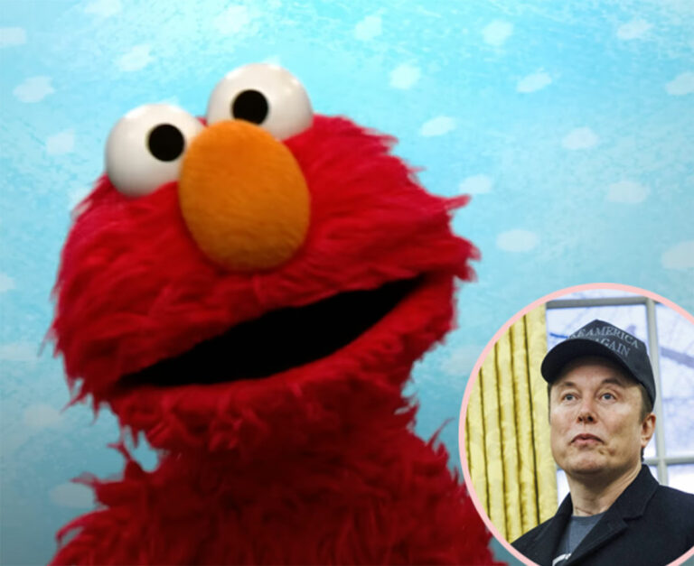 Elmo Goes On Shocking Antisemitic Rant - X Account Hacked! - Perez Hilton