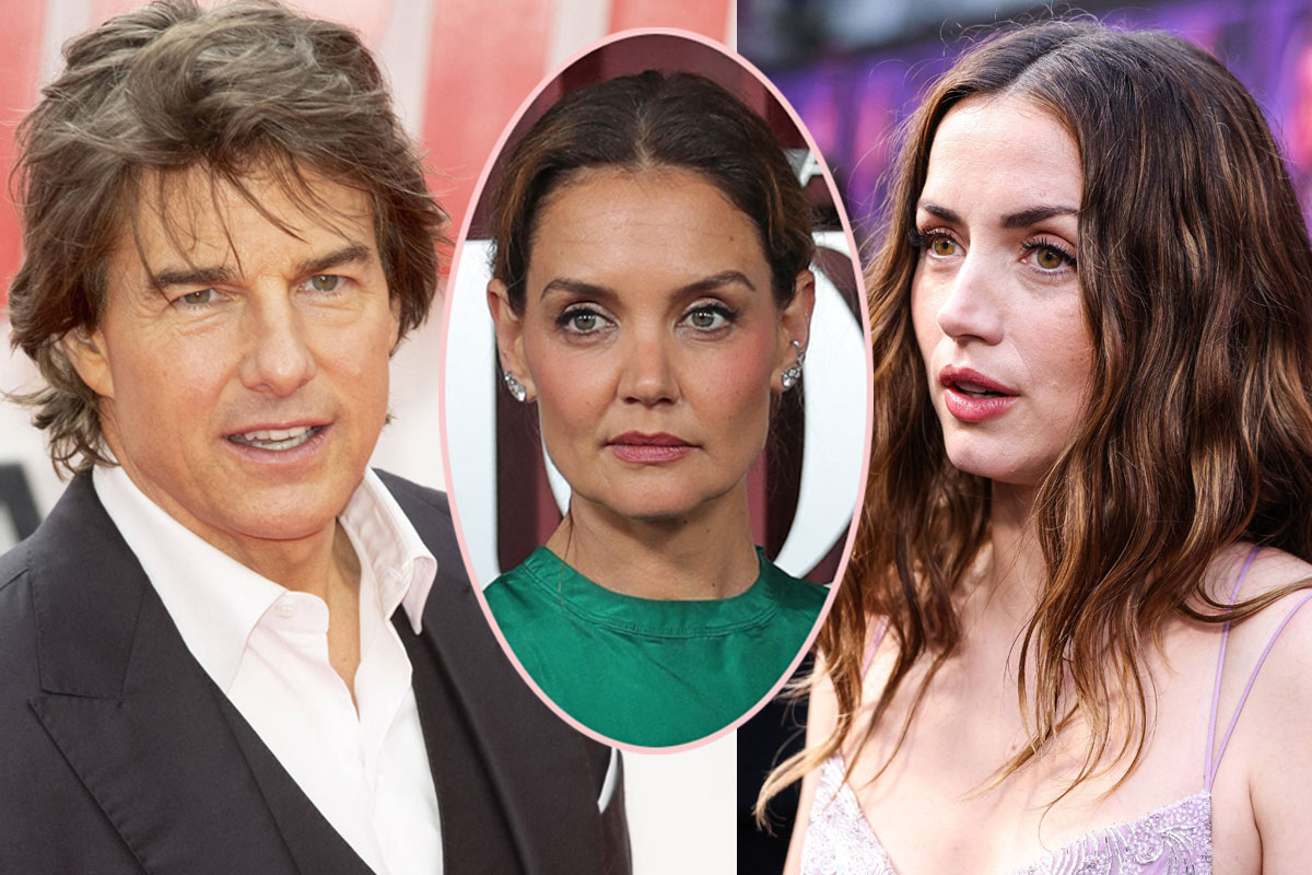 Tom Cruise Fans Caught Katie Holmes LIKING A Post About Ana De Armas Romance! WTF?! - Perez Hilton