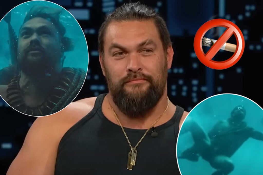 Jason Momoa Reveals TERRIFYING Near-Death Experience That Finally Helped Him Quit Smoking ...