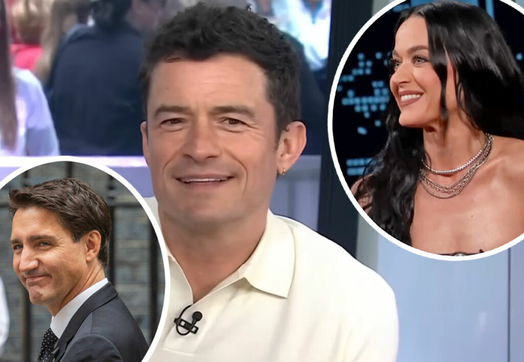 Orlando Bloom Reacts To Katy Perry & Justin Trudeau's Blossoming Romance! - Perez Hilton