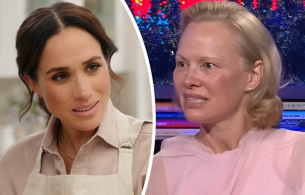 Pamela Anderson Finally Reveals What She Thinks Of Meghan Markle’s 'Rip ...