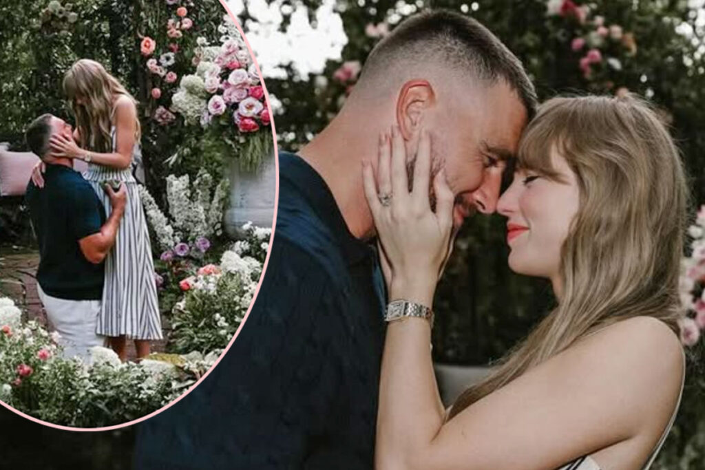 The Beautiful Meaning Behind Taylor Swift & Travis Kelce's Engagement Flowers! - Perez Hilton