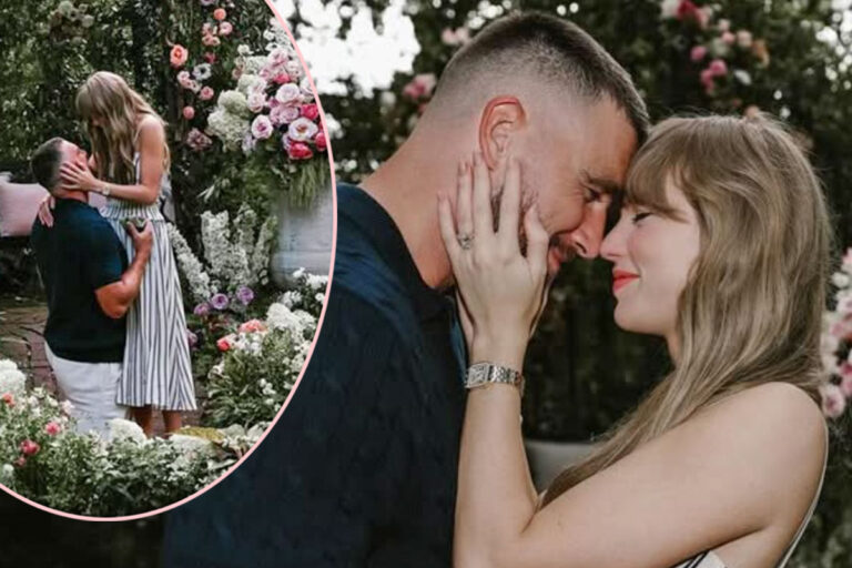 The Beautiful Meaning Behind Taylor Swift & Travis Kelce's Engagement Flowers! - Perez Hilton