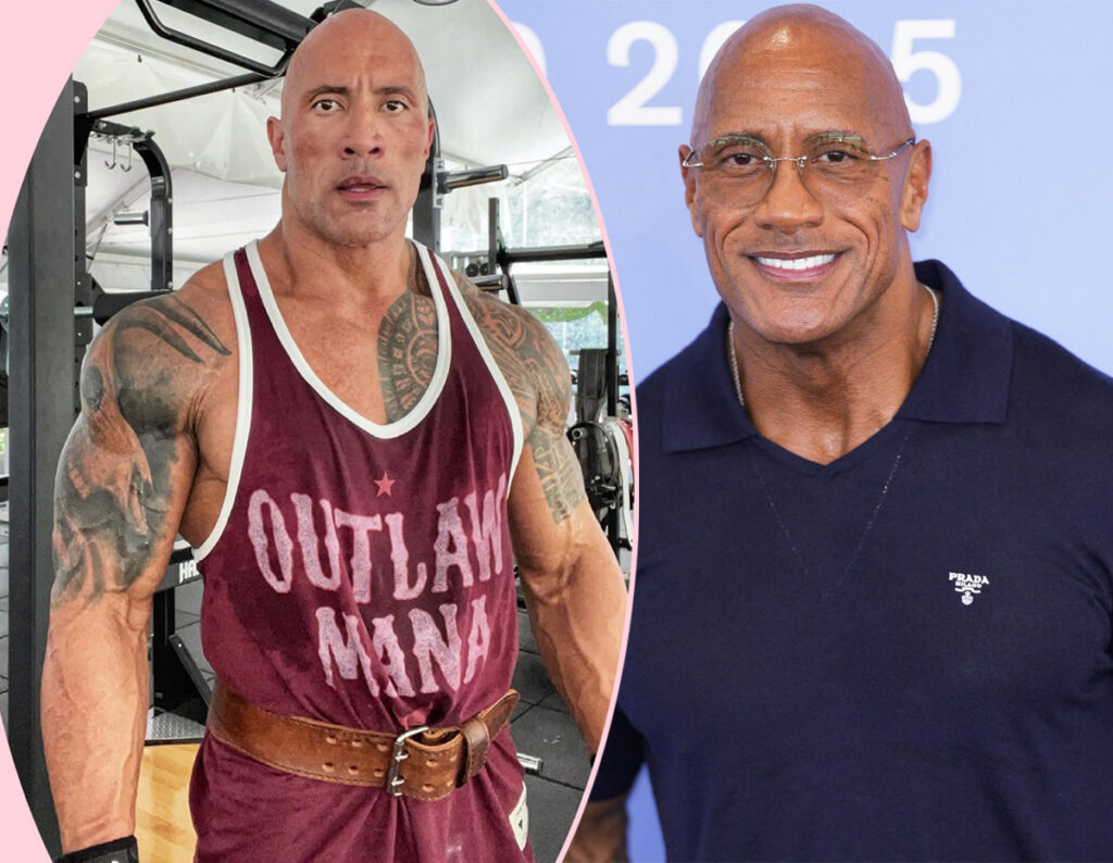 Fans Are SHOCKED After Dwayne 'The Rock' Johnson Debuts Slimmed-Down Look At Venice Film ...