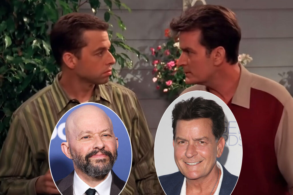 Charlie Sheen Extends Olive Branch To Two And A Half Men Co-Star Jon ...