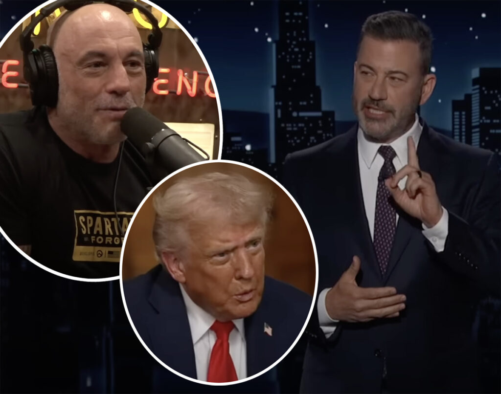 Joe Rogan Takes Jimmy Kimmel's Side Against Donald Trump's 'F**king ...