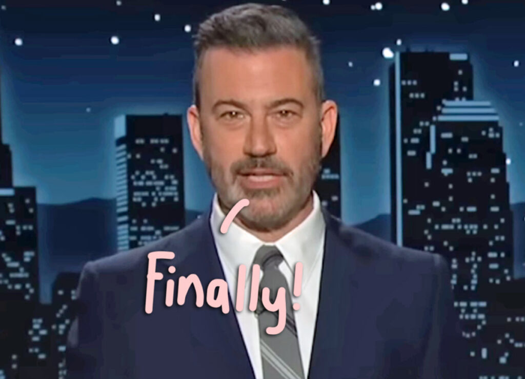 Jimmy Kimmel Won! Sinclair Will Resume Airing His Show! - Perez Hilton