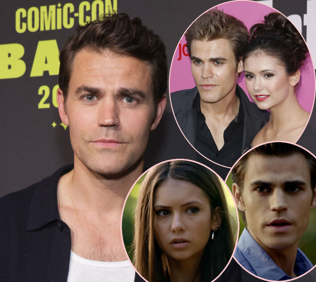 Paul Wesley FINALLY Spills Why He & Nina Dobrev Were Beefing On Set Of The Vampire Diaries ...