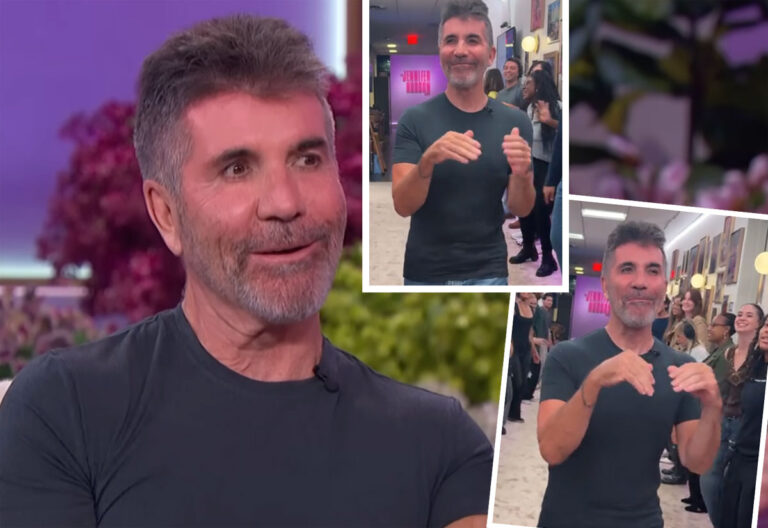 Simon Cowell's Unusual Clap Goes Viral For All The Wrong Reasons ...