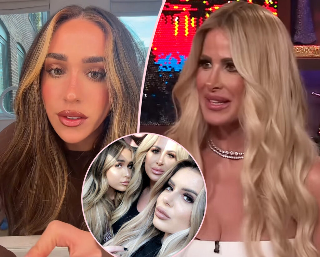 Kim Zolciak Forced Daughter Ariana Biermann To Laser Off Her Freckles At 14! WTF! - Perez Hilton