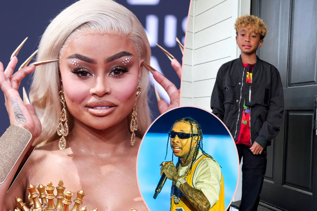 King Cairo Is 13! Blac Chyna Shares Rare Pics Of Her & Tyga's Son For ...