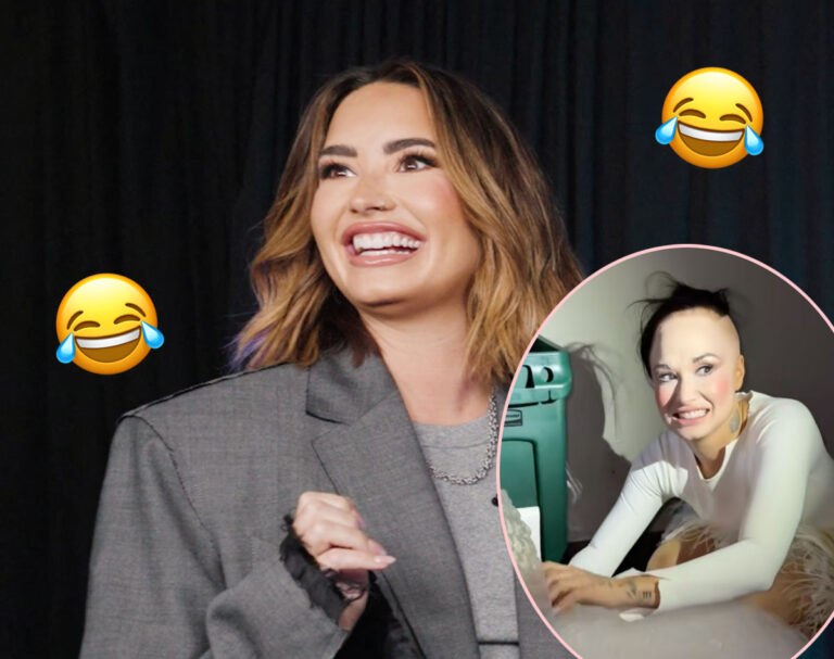 Demi Lovato Dresses Up As Her Iconic Meme - 'Let Pootvato Out ...