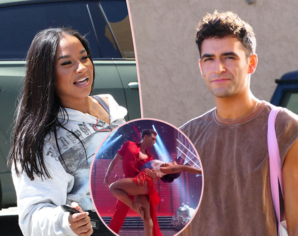 Not A 'Mean Girl'?! Jordan Chiles & Her Dancing With The Stars Pro Ezra ...