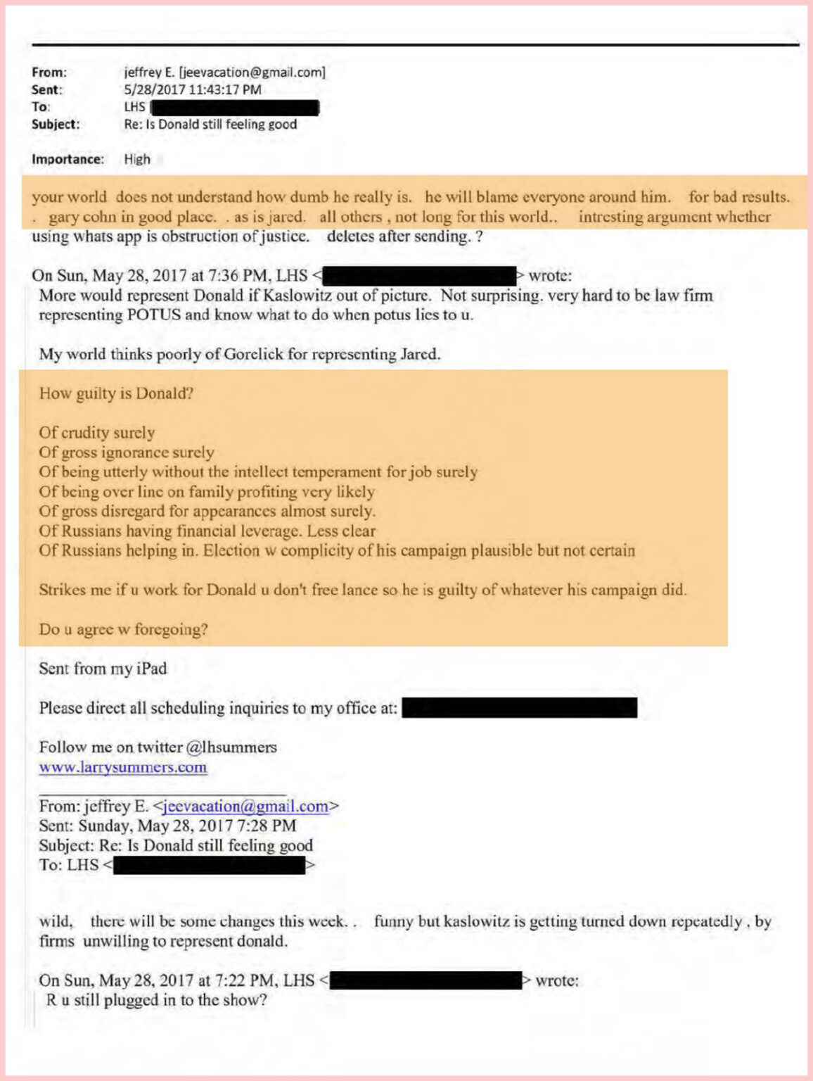 Epstein Called Trump 'Borderline Insane' & 'Evil Beyond Belief' - The ...