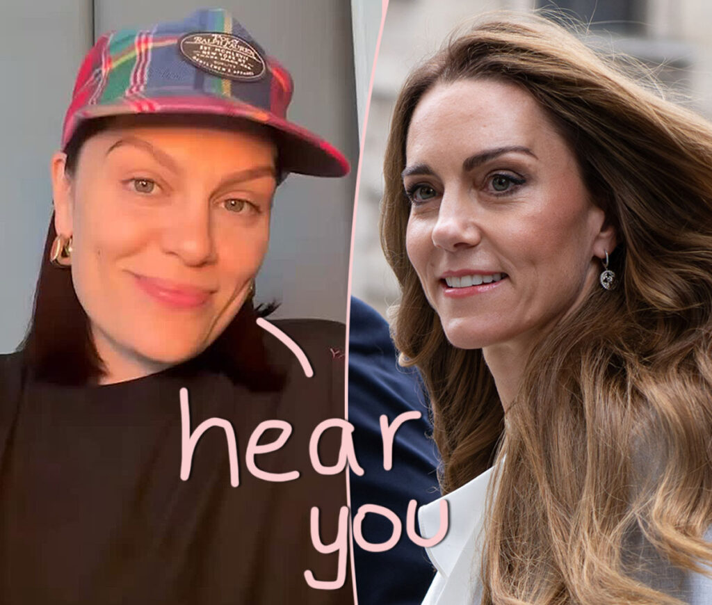 Princess Catherine & Jessie J Share A Touching Embrace Amid Their ...