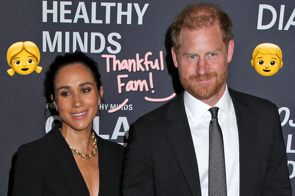 Meghan Markle & Prince Harry Take Archie & Lilibet To Soup Kitchen For ...