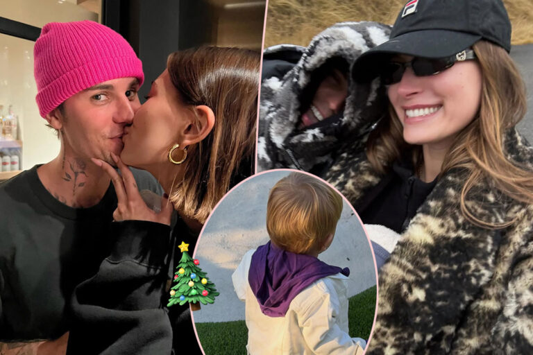 Merry Christmas From The Biebers! Justin & Hailey Share SWEETEST ...