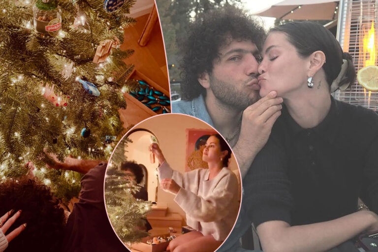 Selena Gomez & Benny Blanco Decorate For First Christmas As Adorable ...