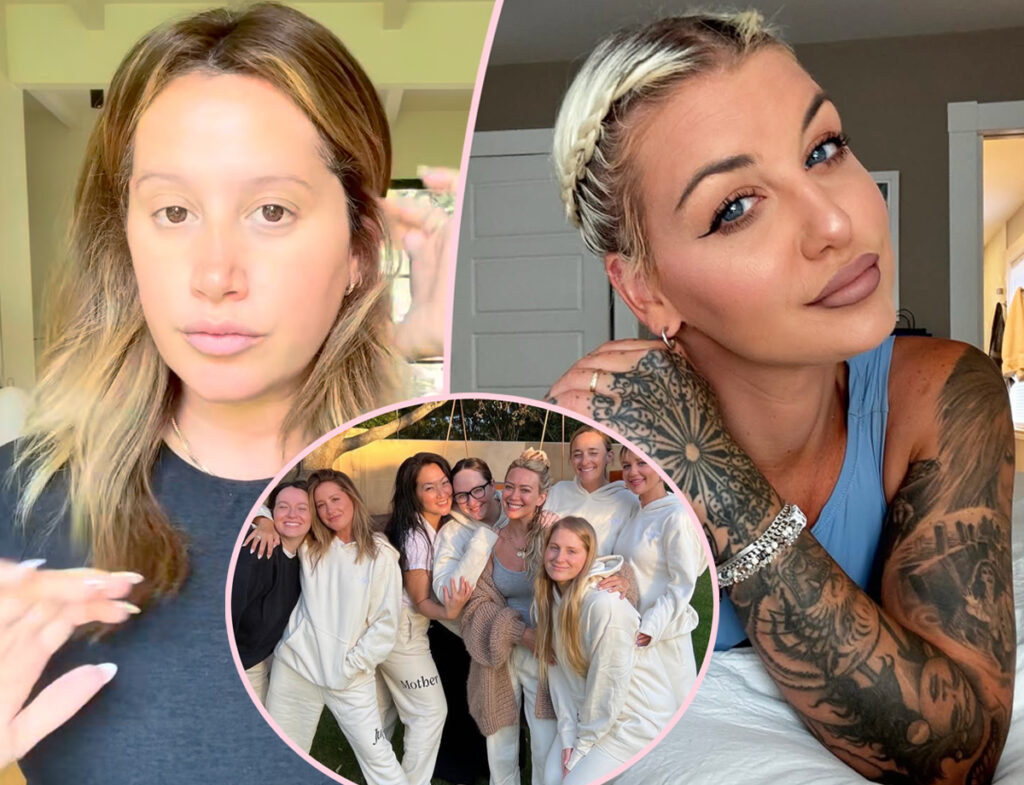 Member Of Ashley Tisdale's 'Toxic' Mom Group Throws MAJOR Shade At Her ...