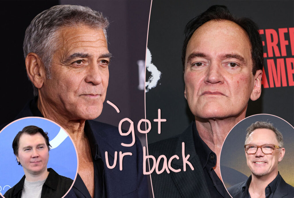 George Clooney Sticks Up For Paul Dano & Matthew Lillard After Quentin ...