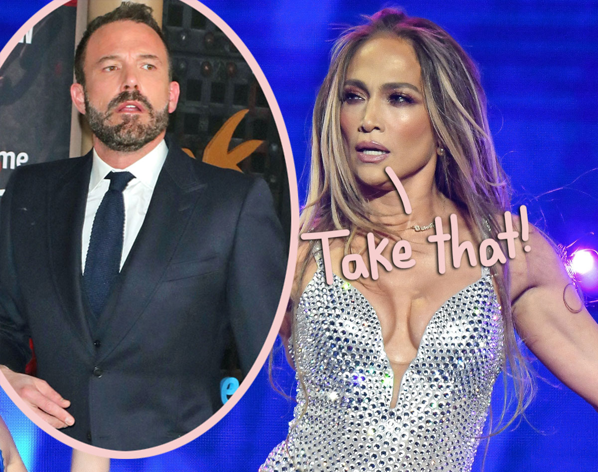 Jennifer Lopez Takes Swipe At Ben Affleck Marriage During Las Vegas ...