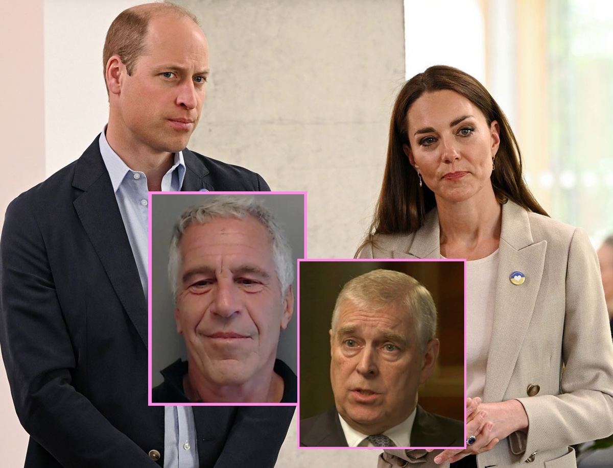 Prince William & Princess Catherine Heckled HARD Over Andrew's Jeffrey ...