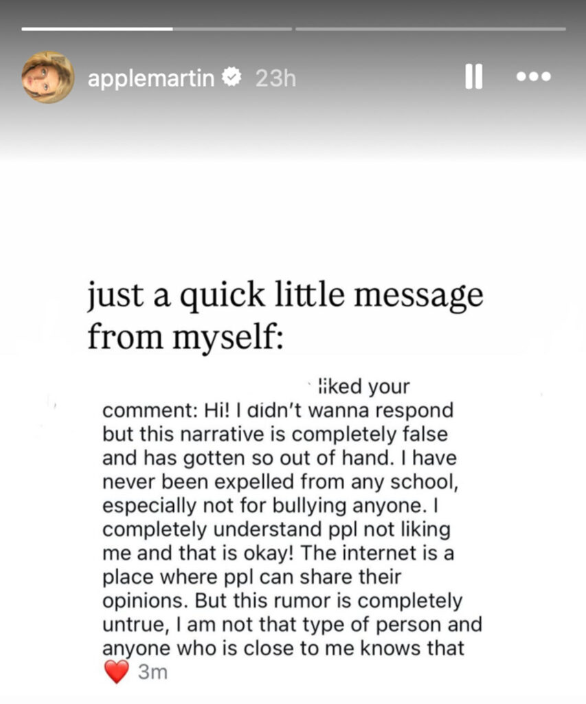 Gwyneth Paltrow's Daughter Apple Martin Finally Addresses Longstanding ...