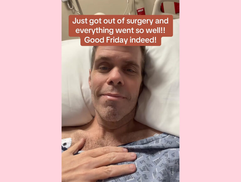 Just Got Out Of Surgery And... | Perez Hilton - Perez Hilton