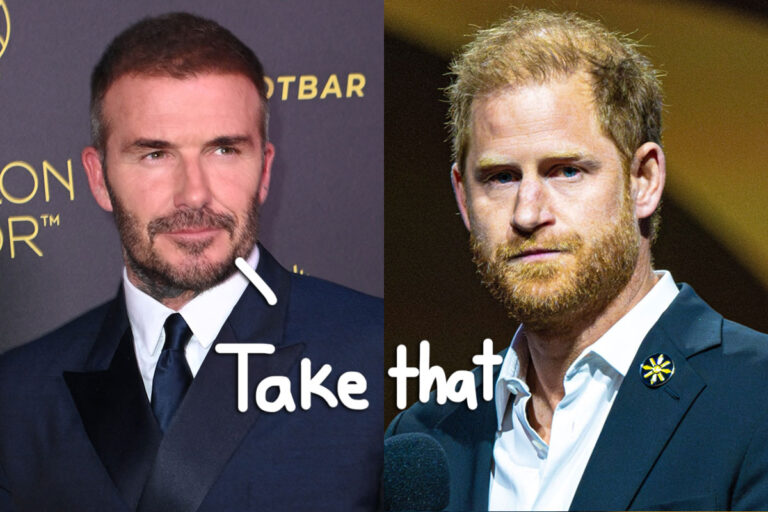 Prince Harry Dealt Humiliating Snub - All Thanks To David Beckham ...